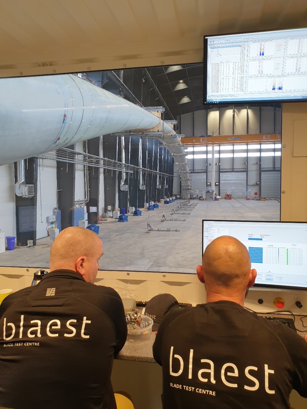 New 5000m2 Test Hall in Operation - Blade test centre